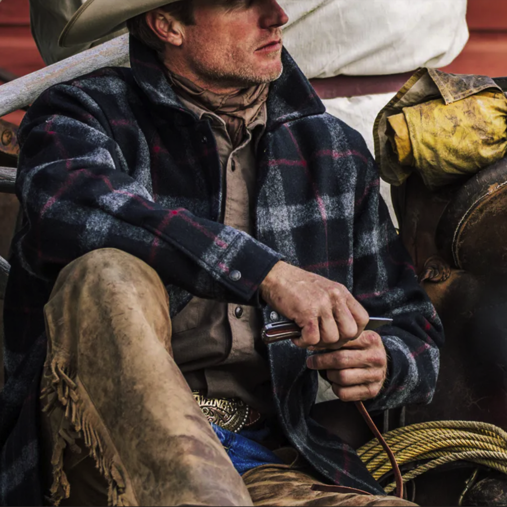 Mackinaw Wool Cape Coat Limited Edition – B74