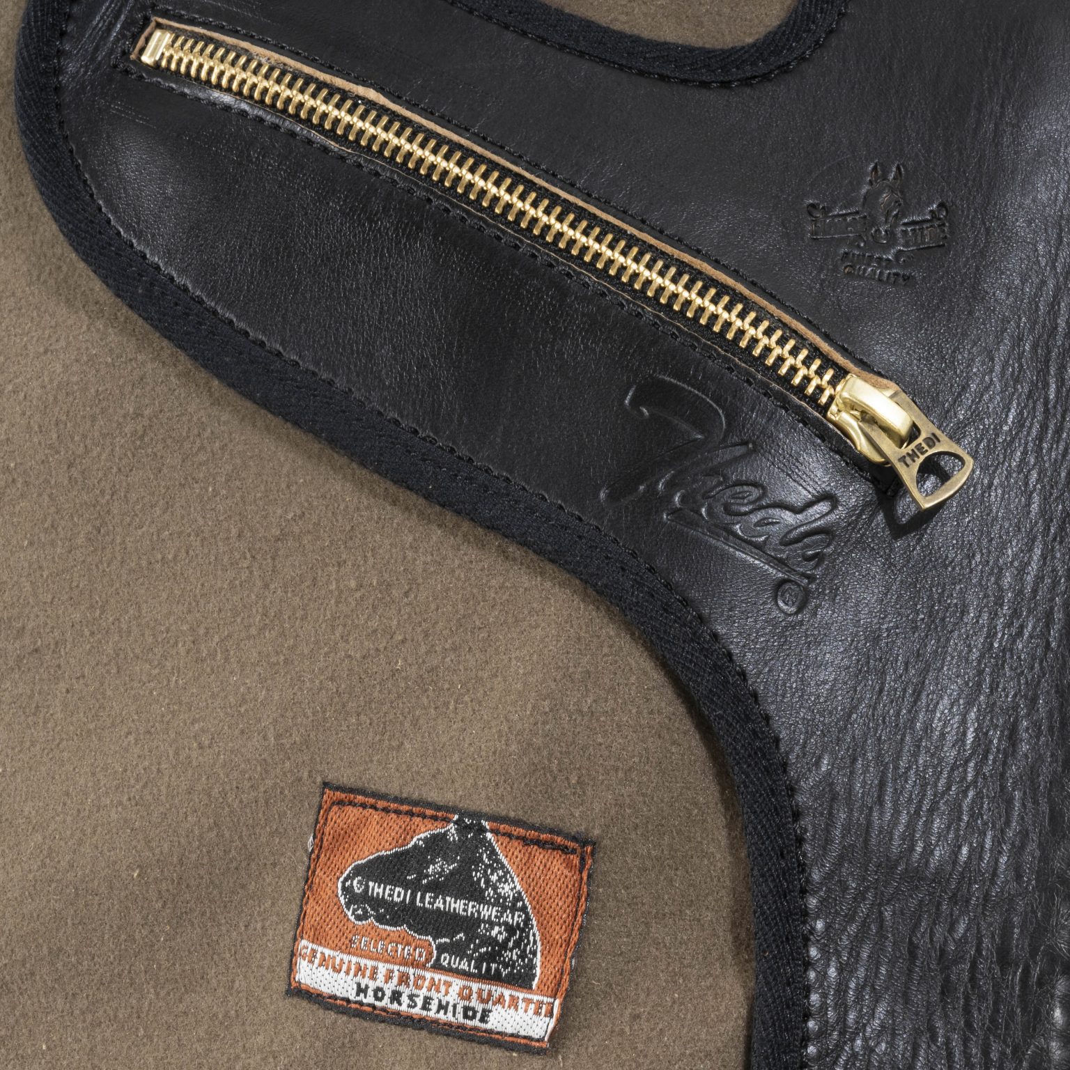 Teacore Horsehide Jacket MTCN-12996 Black – B74